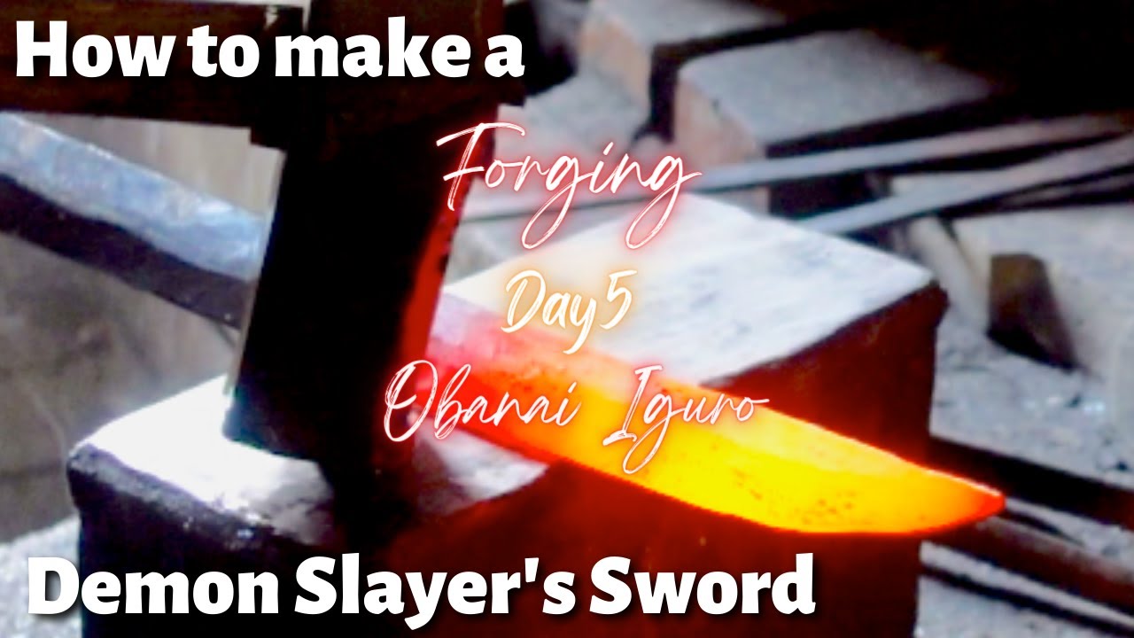 Draw up a Blueprint of Iguro's sword : How to make a demon slayer's ...