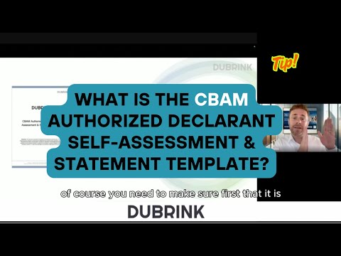 🔍 What is a CBAM Authorized Declarant Self-Assessment & Statement ...