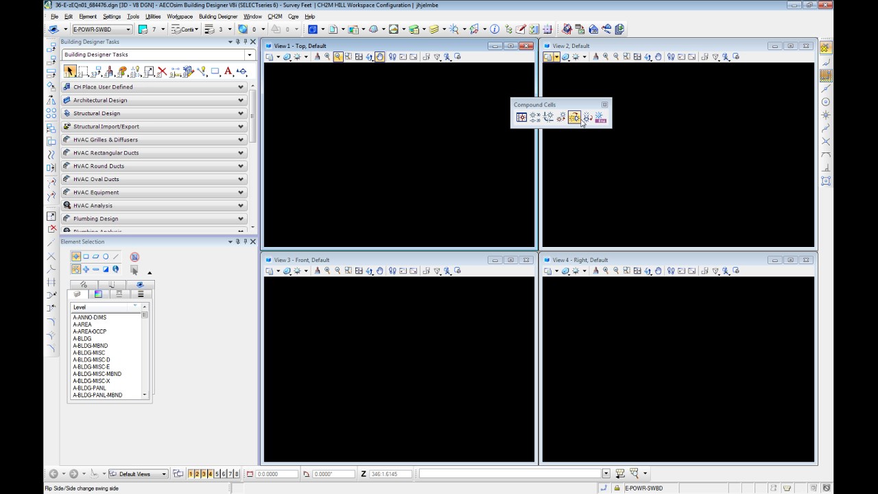 Microstation 3d Modeling Tutorials 1 Aecosim Tools Setup Youtube