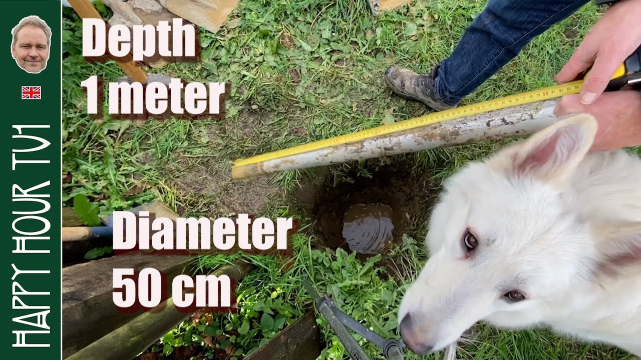 Dig a hole of 1 meter in the earth - WITHOUT MACHINE ! - YouTube