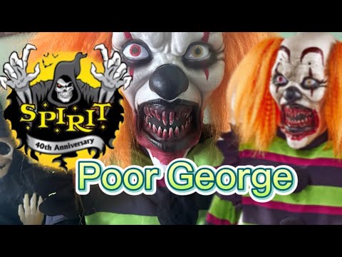Poor George - Spirit Halloween 2023 unboxing/setup - YouTube