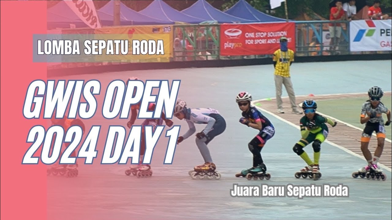 Pertama kali Rania ikut kelas speed, Lomba Sepatu Roda Nasional GWIS OPEN 2024 Day 1 #sepaturoda ...