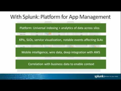 Getting Started With Splunk and Machine Learning for Application - YouTube