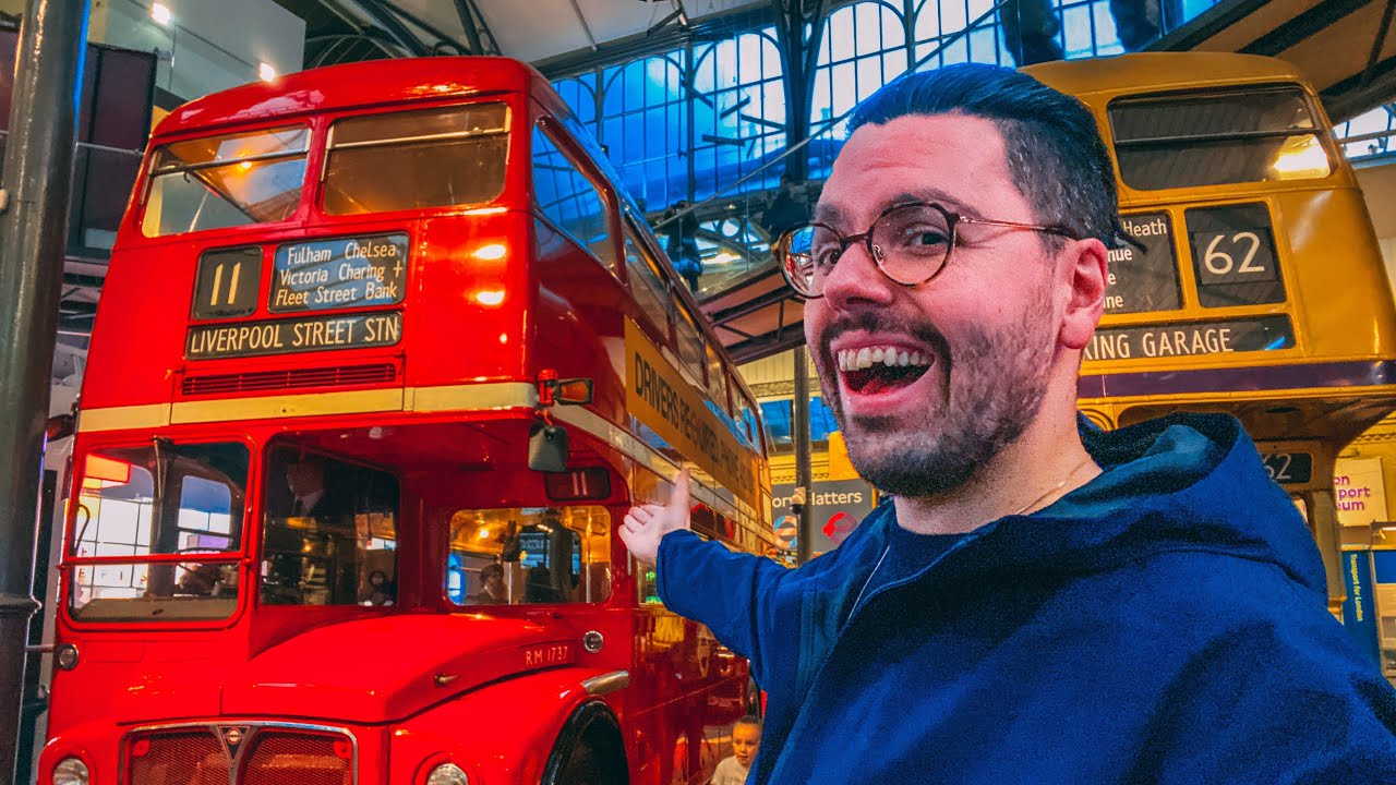 All of London Transit History in One Museum - YouTube