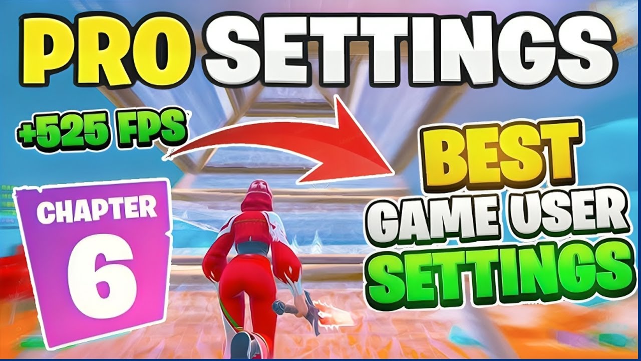 The BEST Secret Competitive Settings in Fortnite Chapter 6! FPS Boost & Reduce Input Delay - YouTube
