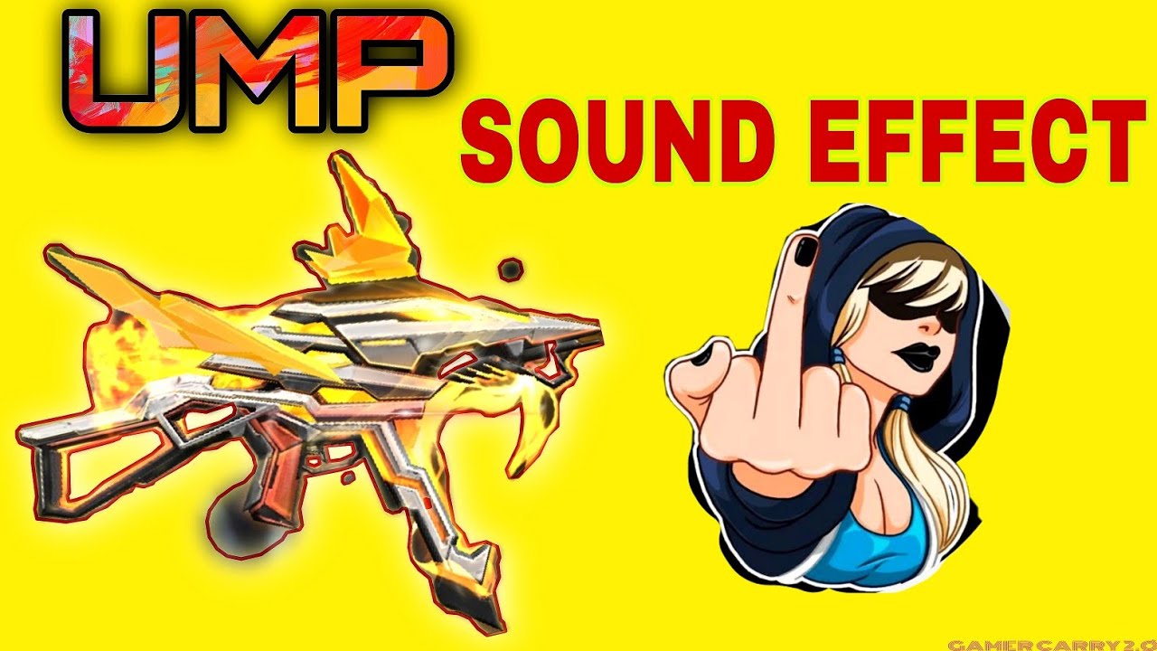 UMP GUN SOUND EFFECT 🔊// FREE FIRE // UMP GUN RINGTONE EFFECT 🔊 - YouTube