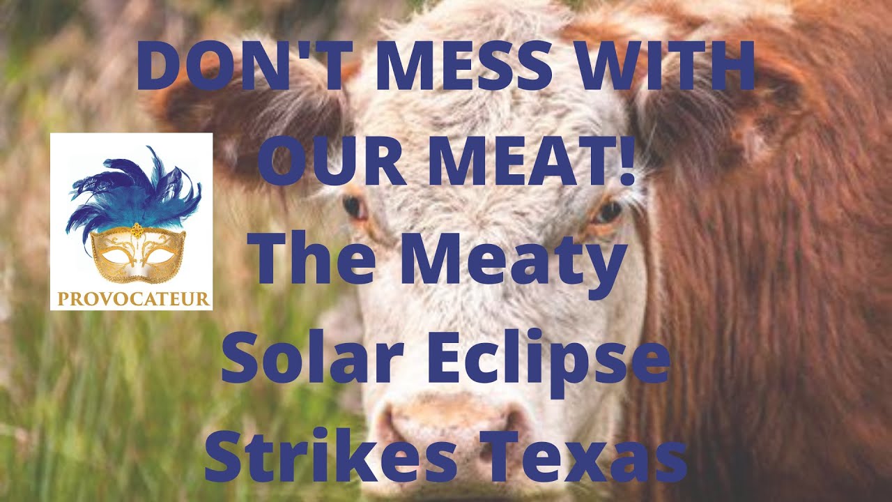 The Meaty Solar Eclipse Strikes Texas - YouTube