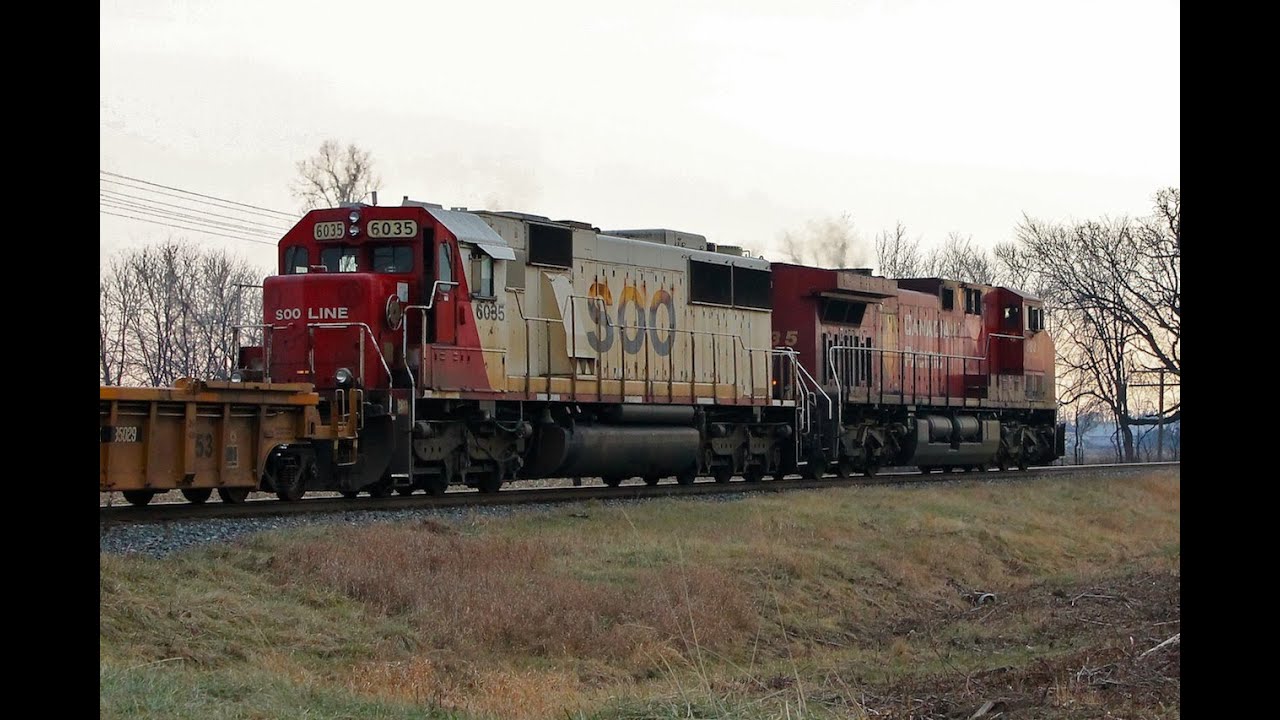 SOO Line SD60 on CP 241 [HD] - YouTube