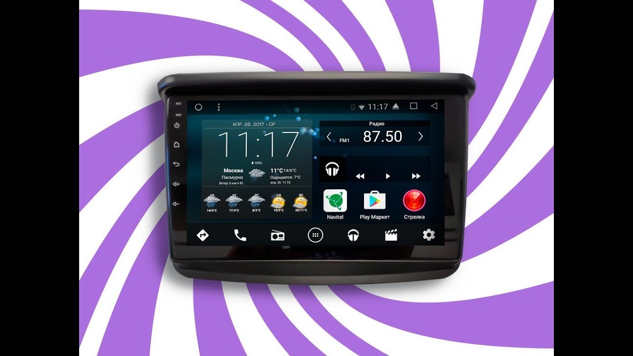 Магнитола IQ NAVI для Mitsubishi L200 (4 поколение) - YouTube