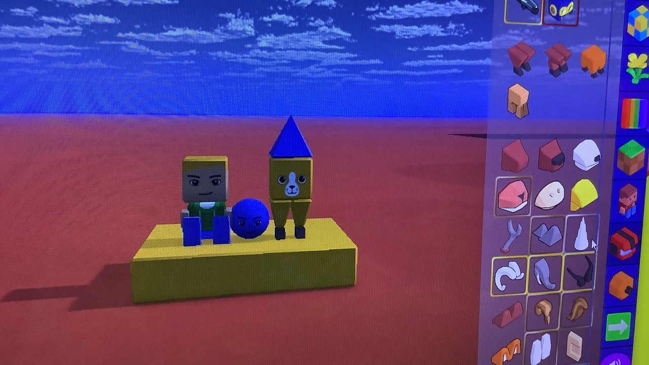 Day 8.25: I finally found the Wacky Walkers leg pieces on Blocksworld 2 W - YouTube