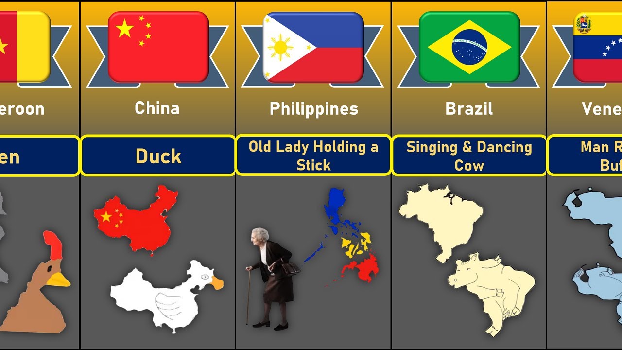 Countries that look like things and Animals: Part 4 Fun | Last Chapter ...