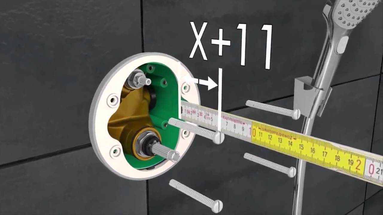 HANSGROHE 01800180 ibox Universal - YouTube