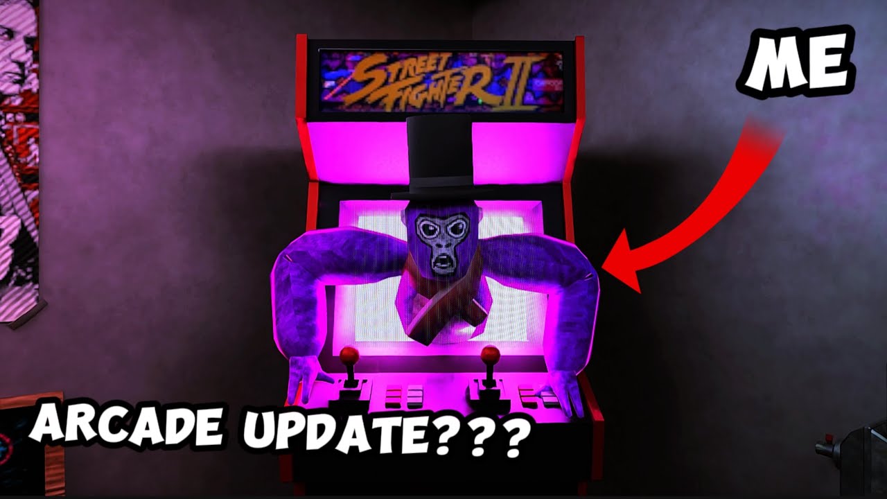 Gorilla Tag’s ARCADE Update… - YouTube