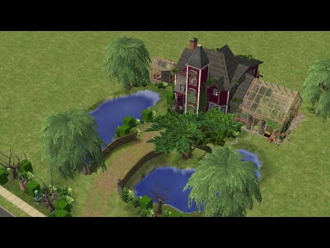 Sims 2 Build: Vampire Plantsim Family - YouTube
