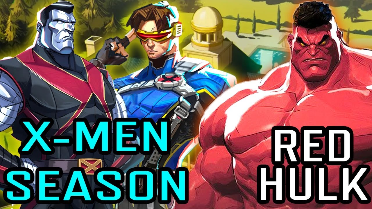 X-Men Season? Red Hulk skin jön! | Marvel Rivals - YouTube