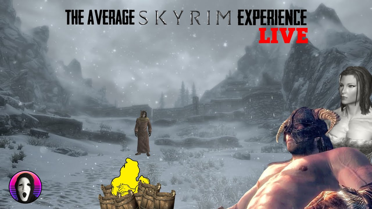 the average skyrim experience - YouTube