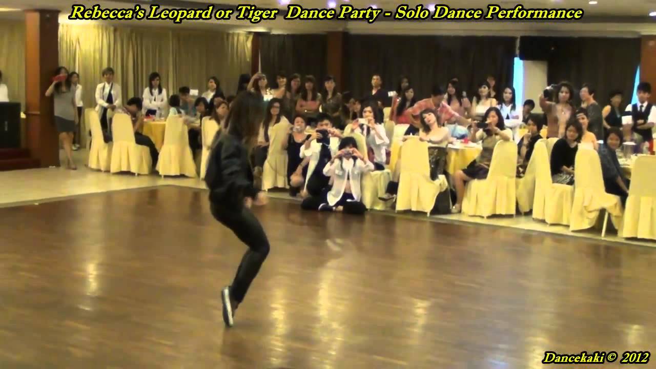 Rebecca's Party - Solo Dance - YouTube