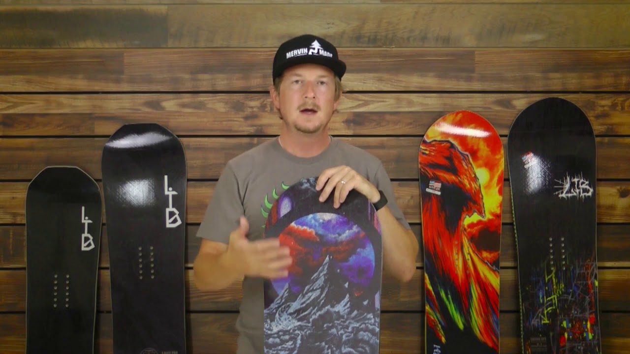 Lib Tech TRS Snowboard- Men's 2018 Review - YouTube