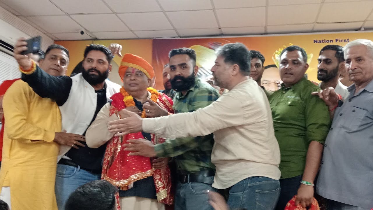 sat Paul sharma ji BJP president jammu and kashmir - YouTube