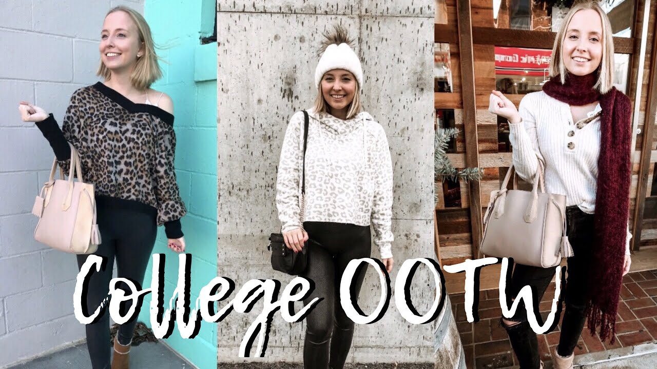 OOTW: FIRST WEEK OF COLLEGE - YouTube