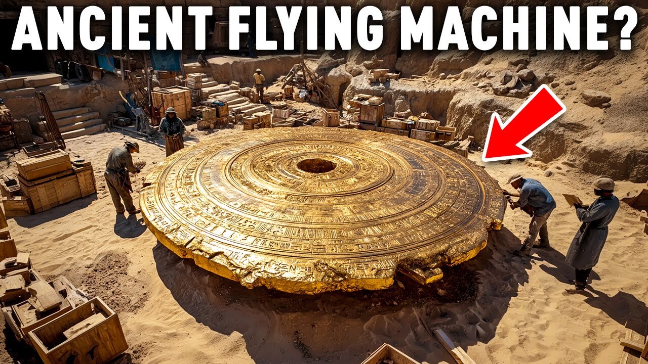 ANCIENT UFO? Flying Machine Discovered in Egypt STUNS Experts - YouTube