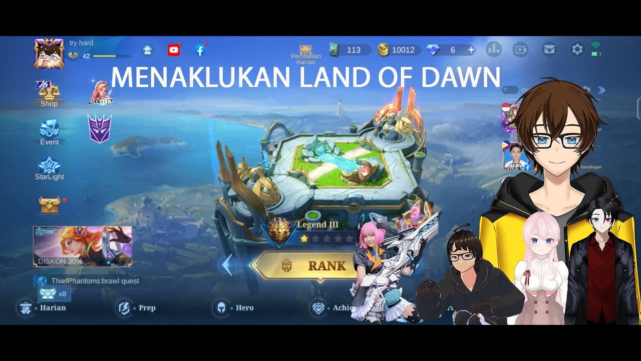 [Mobile Legend] Para Penakluk Land of Dawn [EN/ID] Vtuber Indonesia # ...