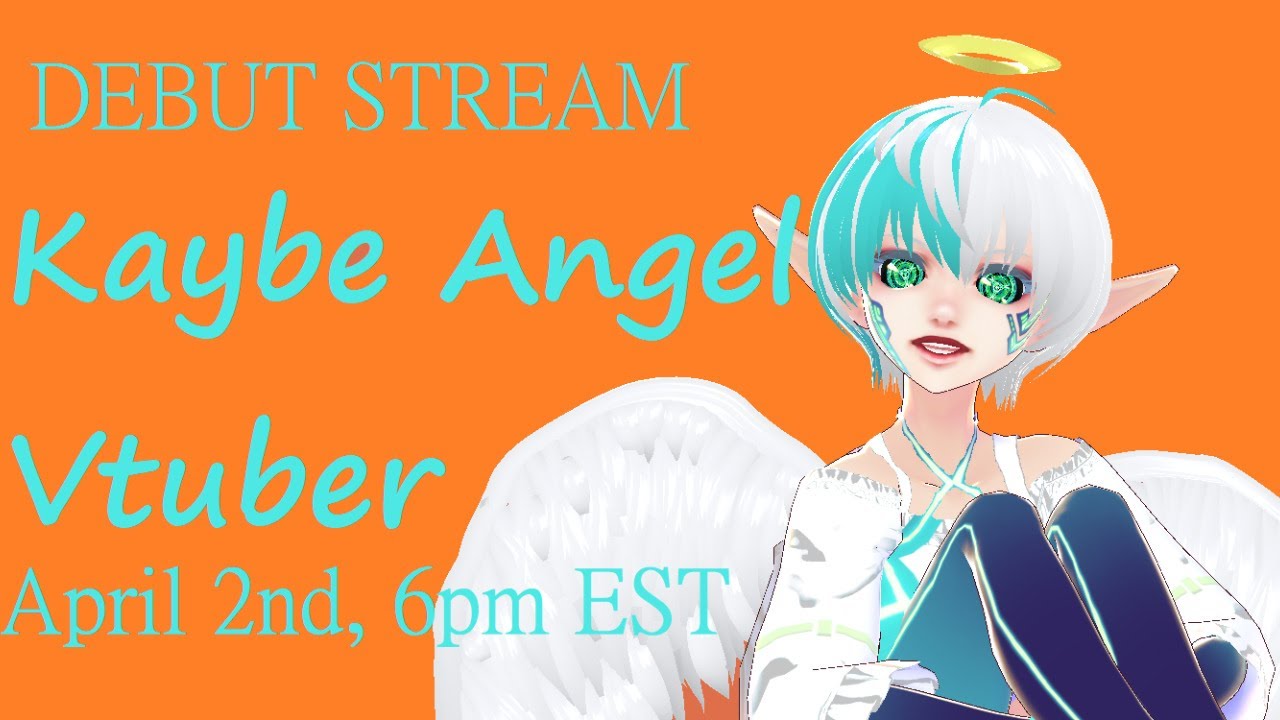 Kaybe Angel Vtuber Debut - YouTube