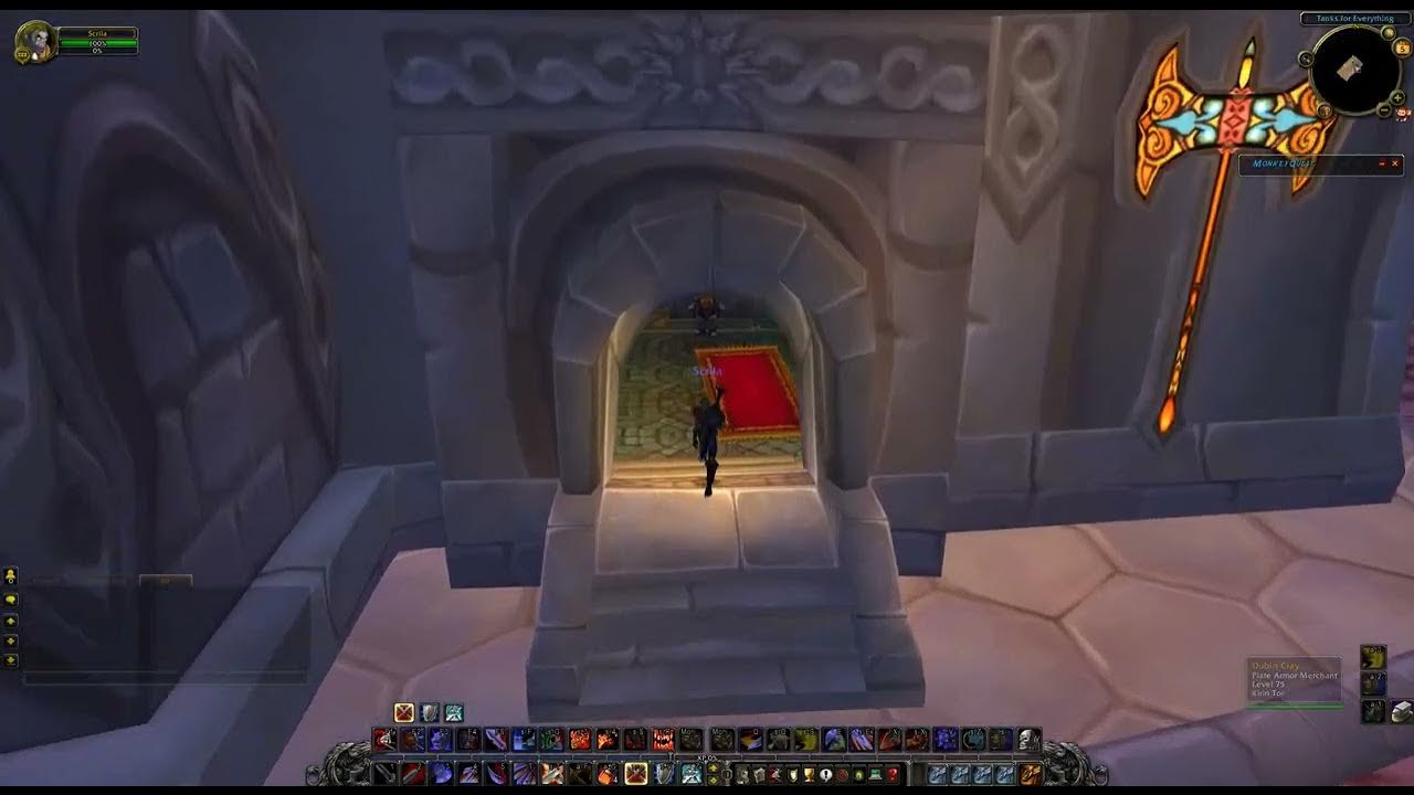 Warrior Tier 7 Vendor Location, WoW Wotlk - YouTube