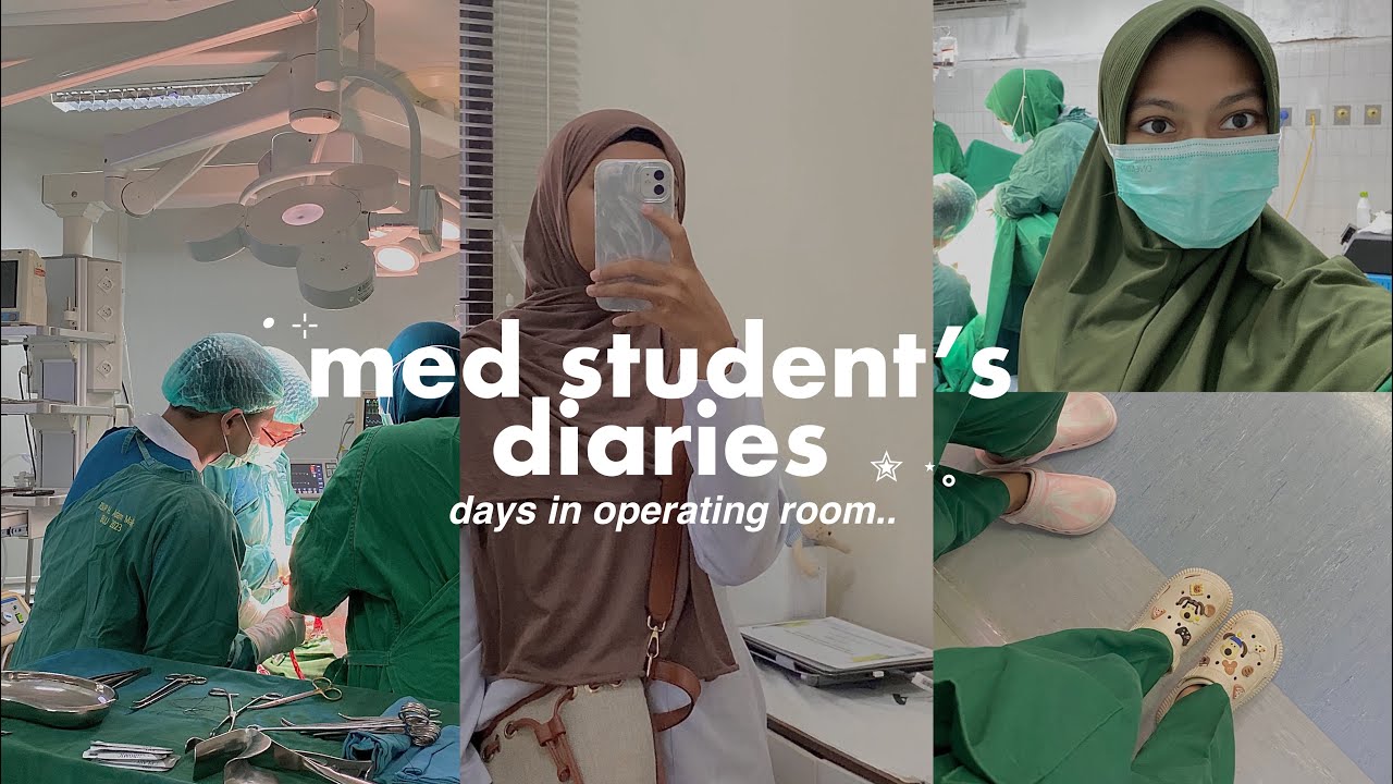 study vlog med student | week in clerks life, shadowing surgeries, 32 ...