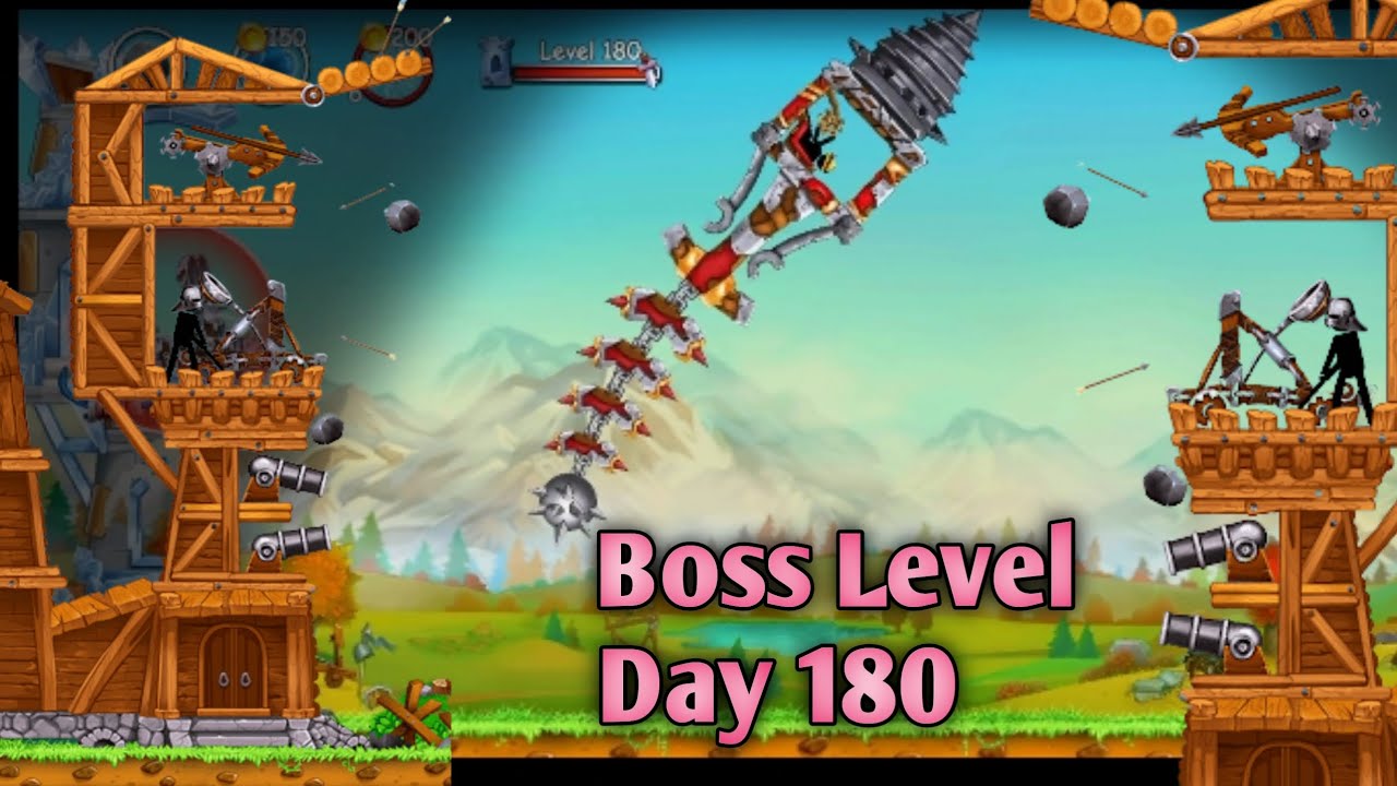 The Catapult 2 ||| Boss Level Day 180 Play ||| Mobile Games ||| Gaming ...