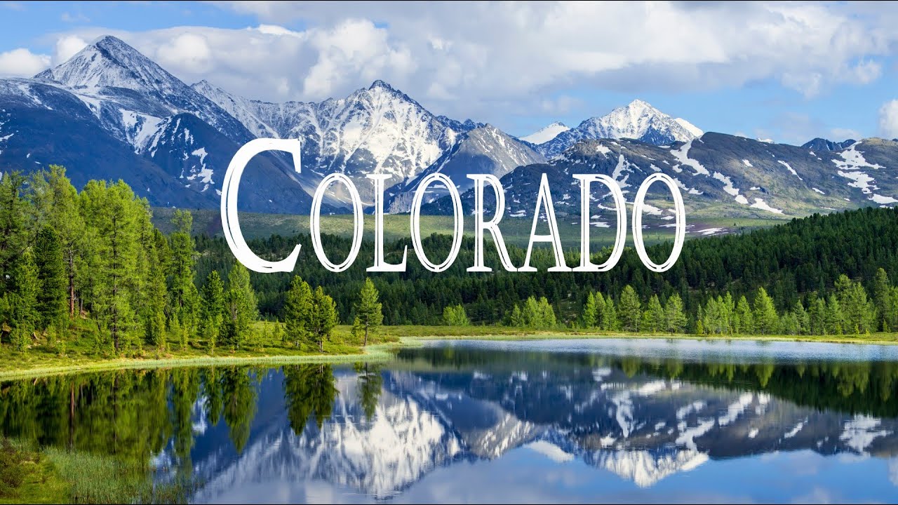 FLYING OVER COLORADO 4K VIDEO UHD - Scenic Relaxation Film With Calming ...