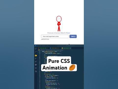 Make KJ Smile CAPTCHA CSS Animation - YouTube