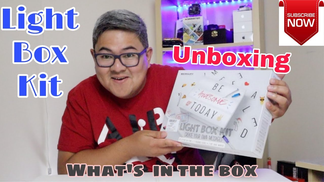 Light Box Kit - WHATS THIS I Product Review - YouTube