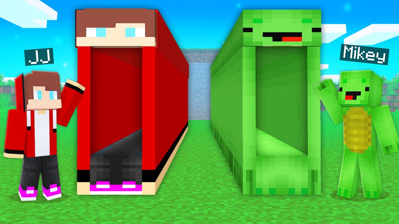 JJ and Mikey Found MOST SECRET TUNNELS : JJ vs MIKEY in Minecraft - Maizen - YouTube
