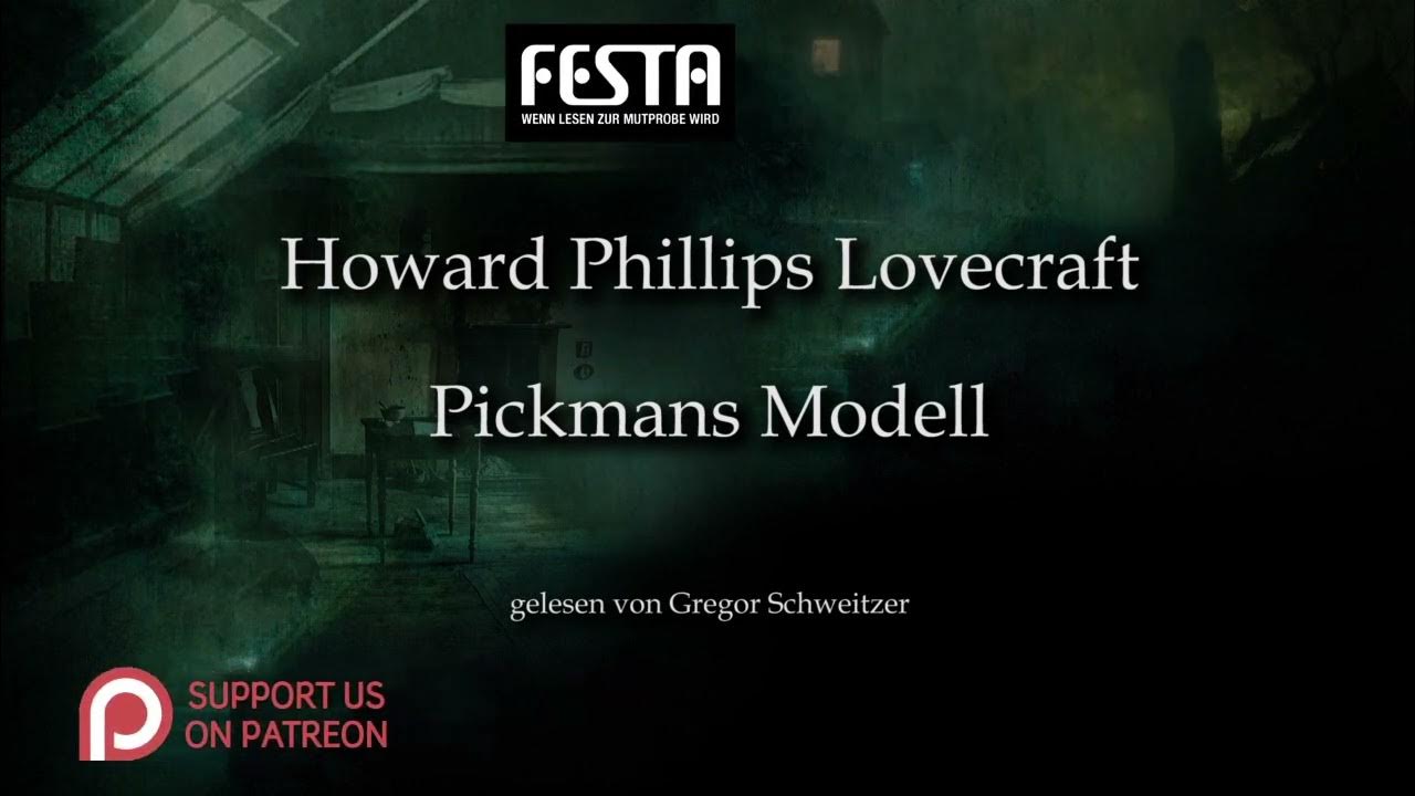 H. P. Lovecraft: Pickmans Modell [Hörbuch, deutsch] - YouTube
