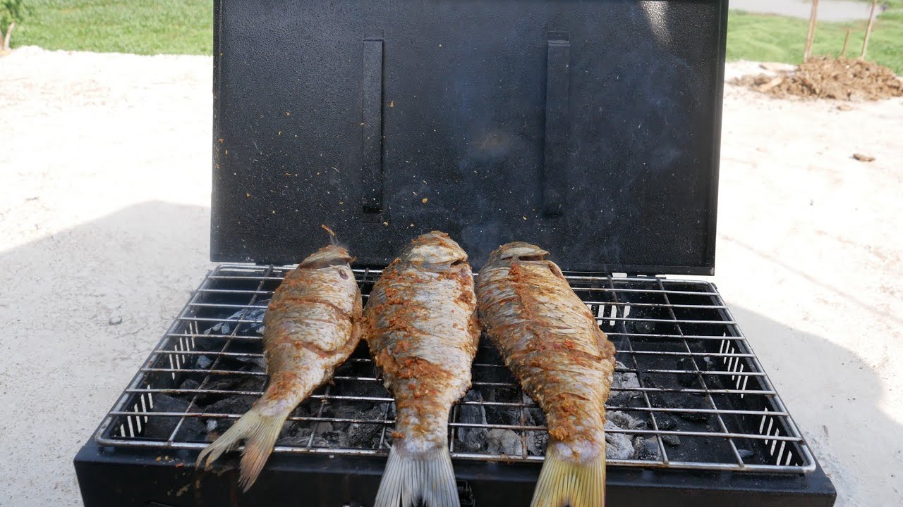 Grandma ' Fish fry World Best Roasted Fish Recipe - YouTube