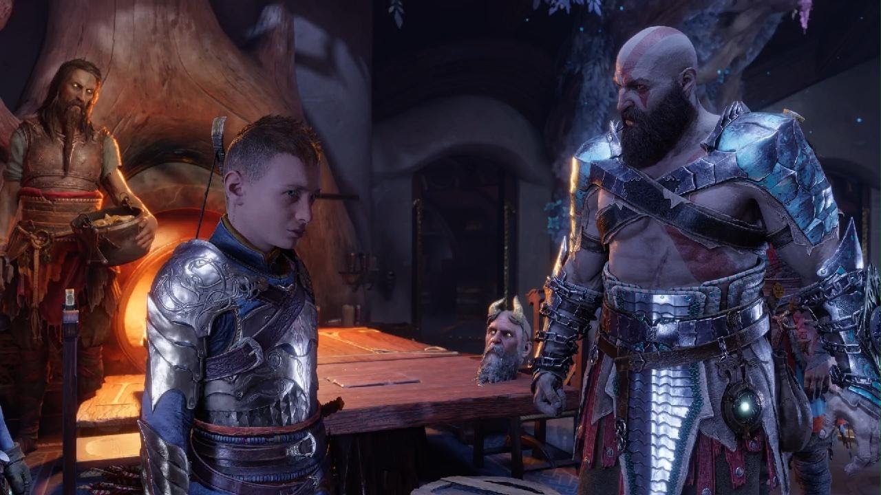 Kratos Finally Calls Atreus "Boy" in God of War Ragnarök - YouTube
