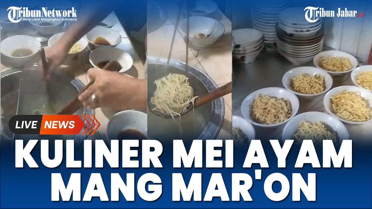Kuliner Mei Ayam Mang Mar'on di Pancimas Perbatasan Pangandaran Jabar ...