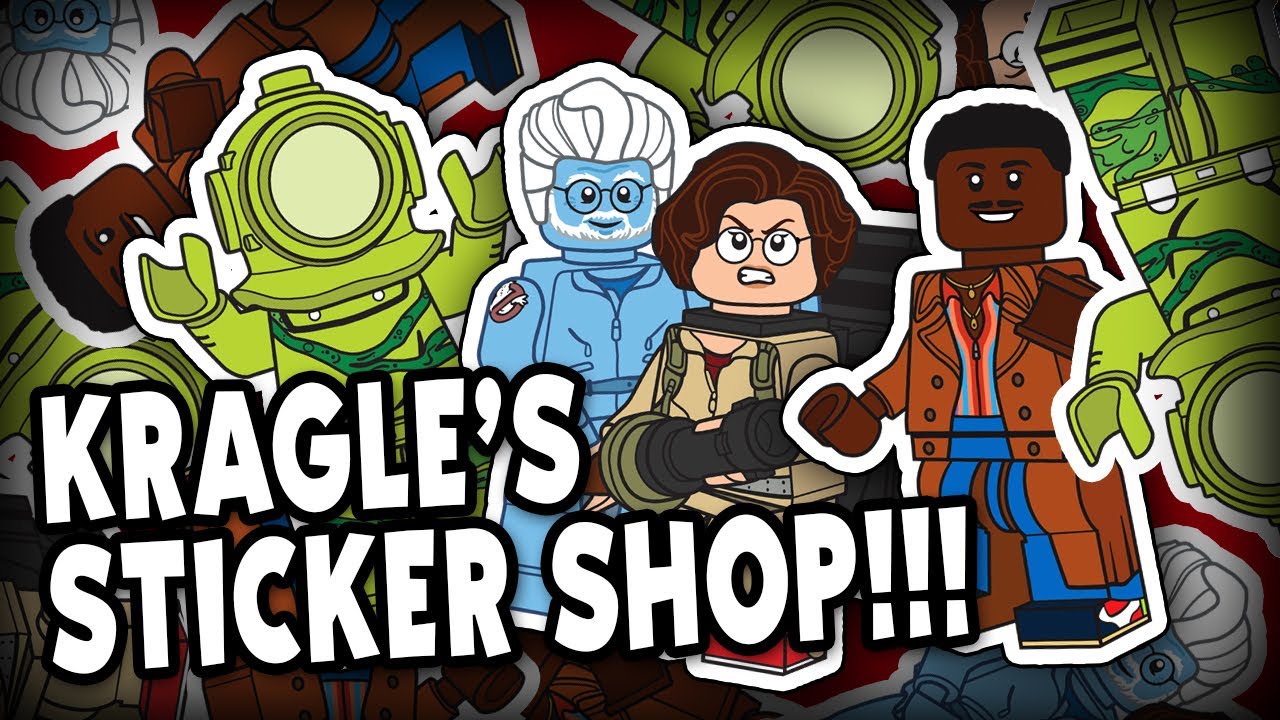 Kragle's Sticker Shop is OPEN for Business! - Custom LEGO minifigure ...