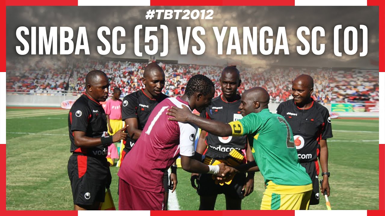#TBT2012: SIMBA SC {5} vs YANGA SC {0} | MOJA YA KIPIGO KIZITO ...