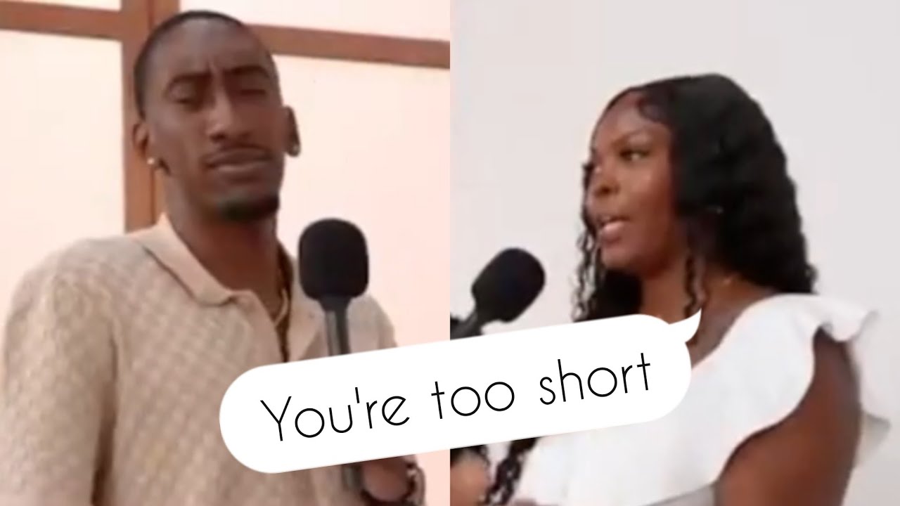 Tall Guy Gets Rejected for not being tall enough - YouTube