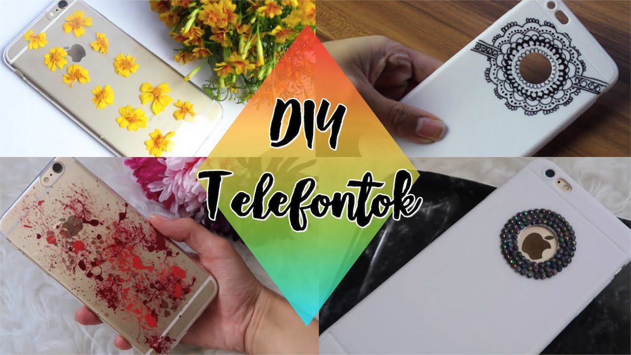 DIY Kreatív Telefontokok | Viszkok Fruzsi - YouTube