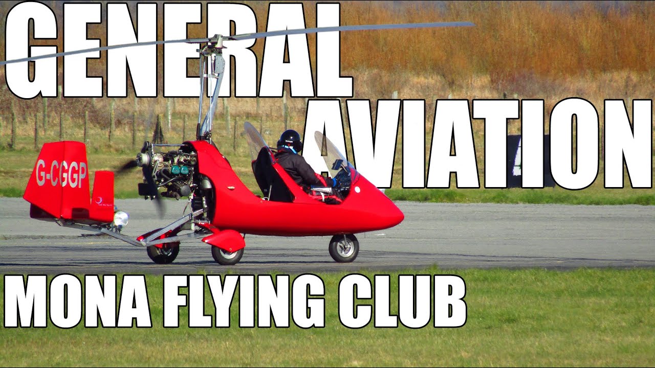 Mona Flying Club - RAF Mona (Featuring a Gyrocopter and Runway Cam ...