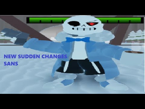 Roblox undertale ultimate timeline SUDDEN CHANGES SANS UPDATE! - YouTube