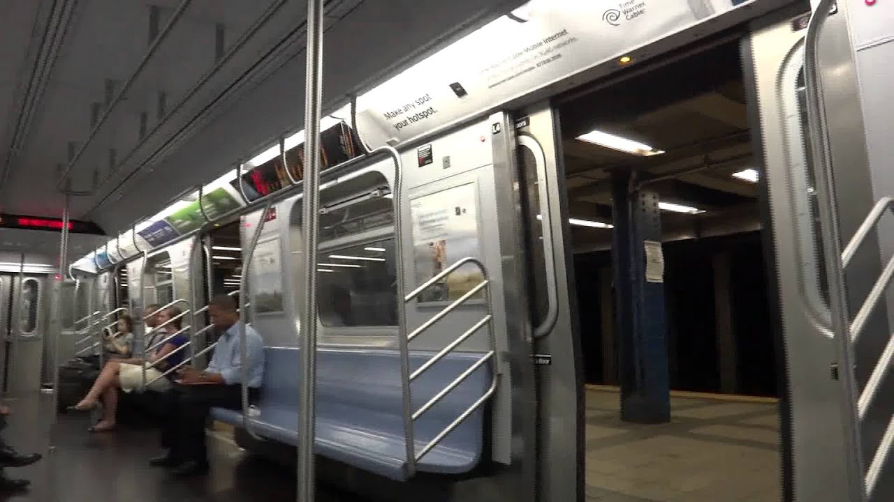MTA NYC Subway: On Board R160B/R160A (E) train leaving Canal Street ...