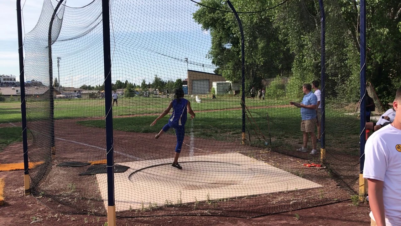 Golden State Throwers 2018 GWI Markayla Billings Discus - YouTube