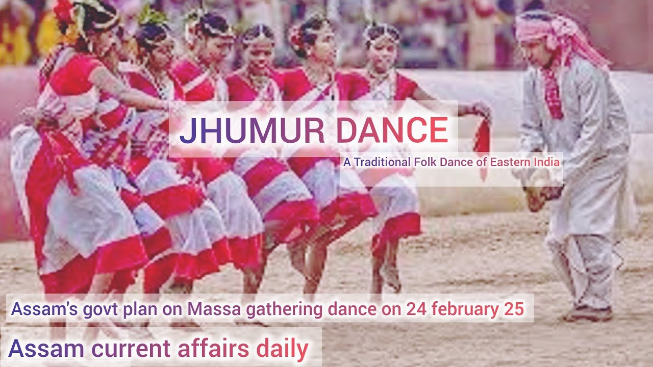 JHUMUR DANCE,/A Traditional Folk Dance of Eastern India/apsc 2025 - YouTube