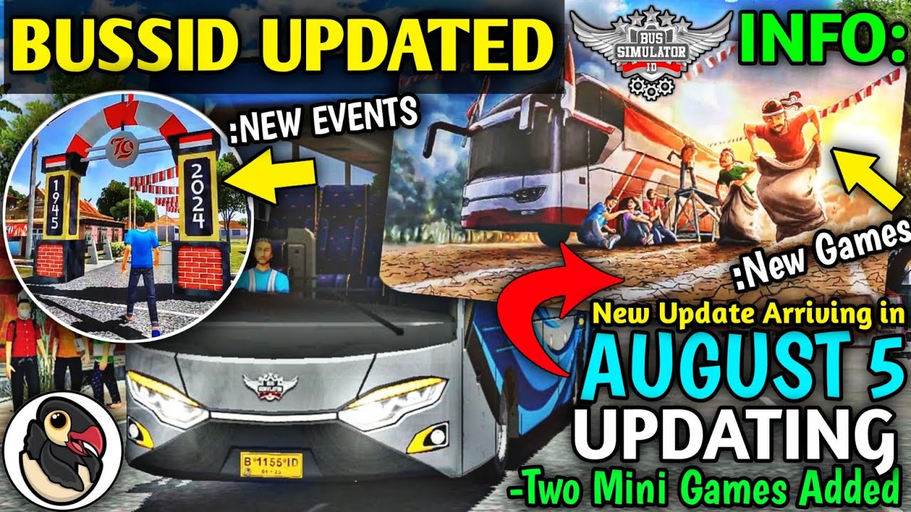 Bussid New Updated Arrived In August 5⏰ New Changes added By Maleo ...