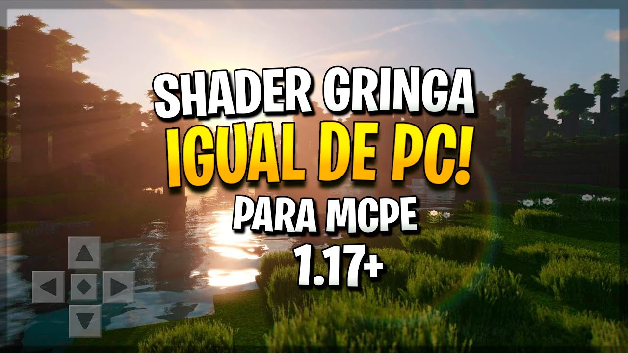 Shader GRINGA com CÉU e ÁGUA Ultra REALISTA para Minecraft PE! *Shader ...