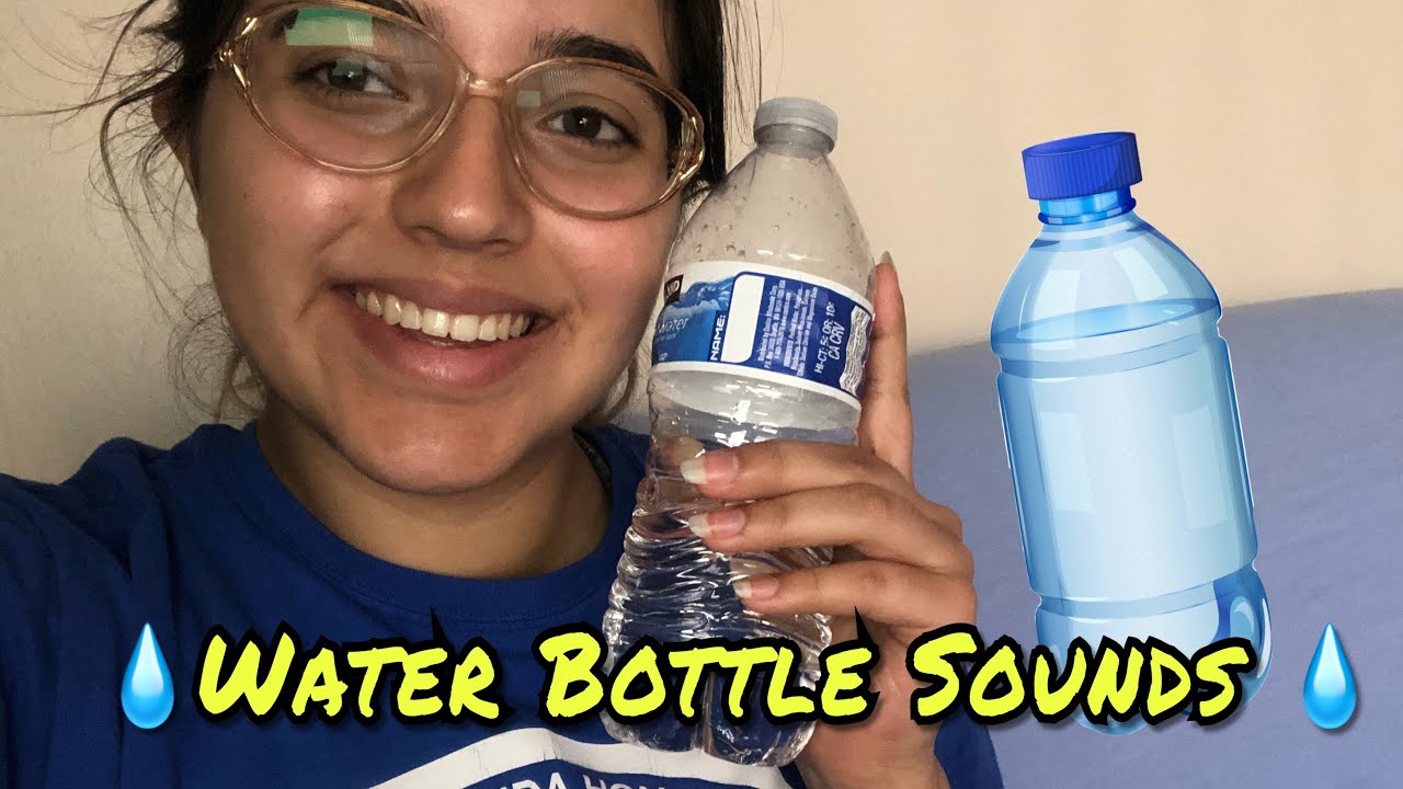 ASMR Plastic Water Bottle Sounds! (Crinkling, Tapping, & More) - YouTube